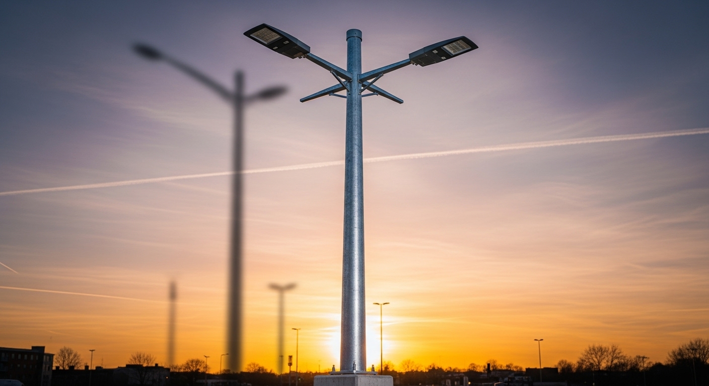 6-Meters Pole Durable & High-Quality Lighting Pole: Guide - DawnLighting