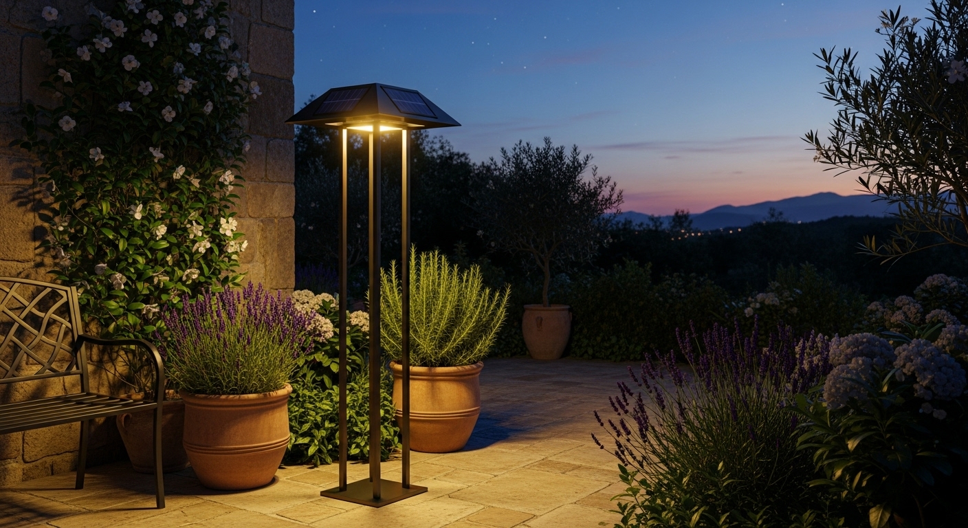 Solar Courtyard Lamp Guide | High-Lumen, Weatherproof & Eco-Friendly