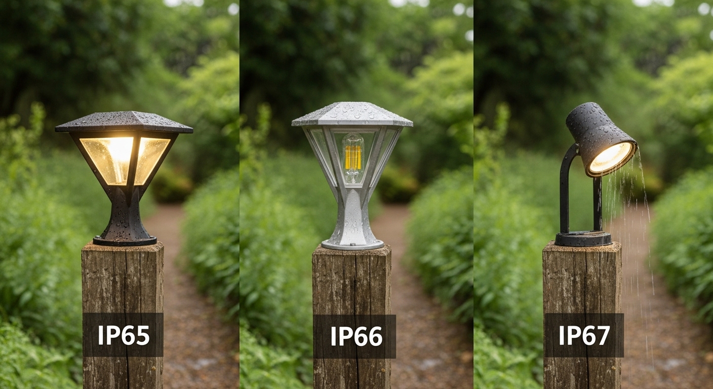 IP65 vs IP66 vs IP67 Outdoor Lights Which Rating Do You Need