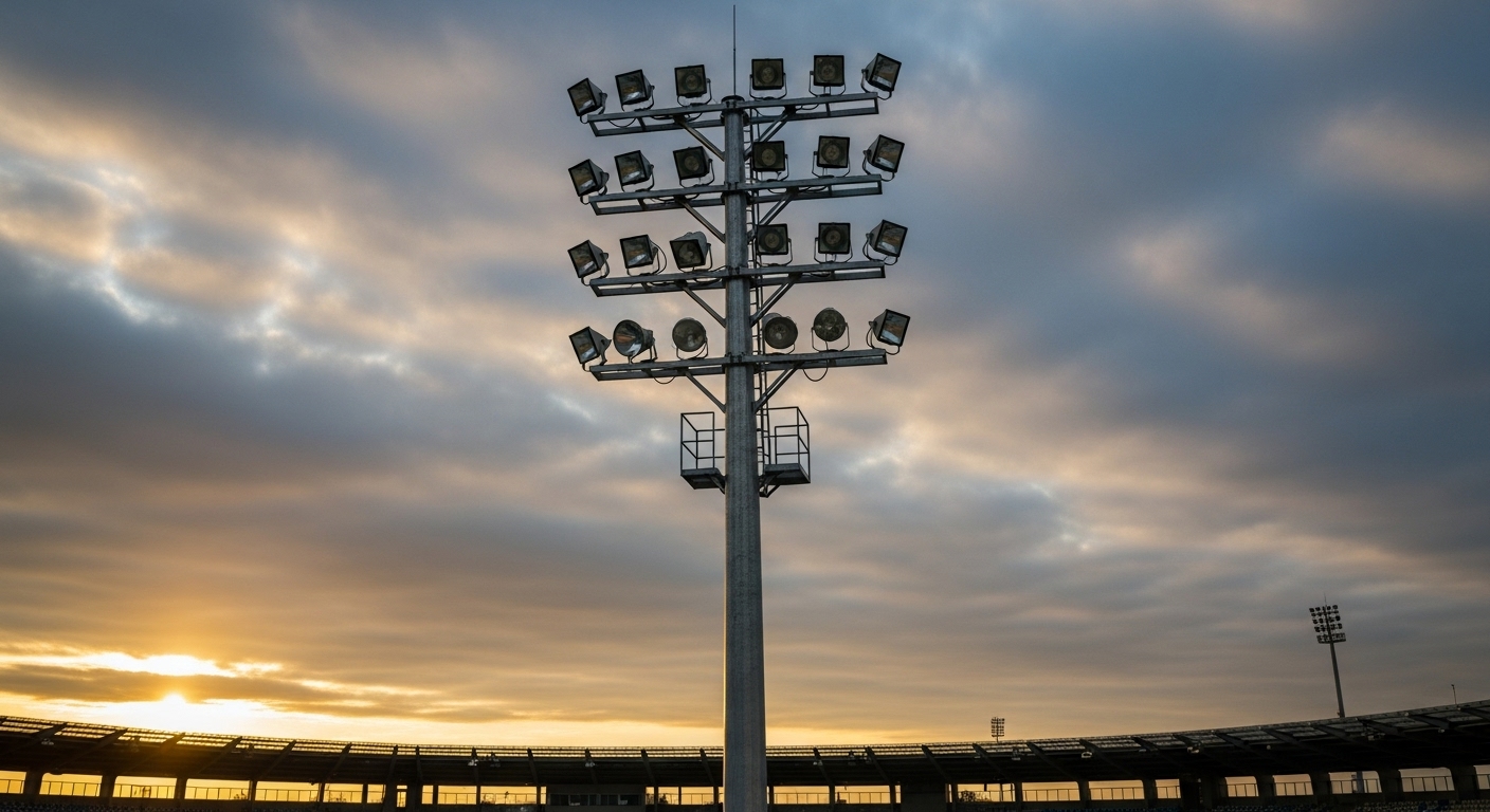 Sports Light Pole for Stadiums and Athletic Fields