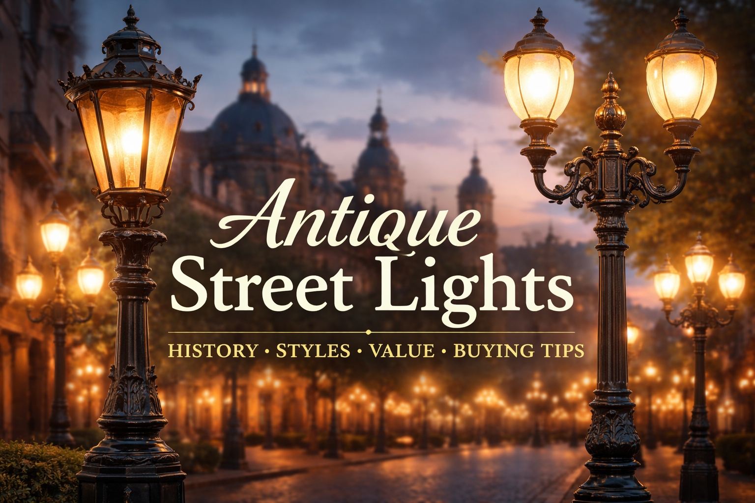 vintage street light